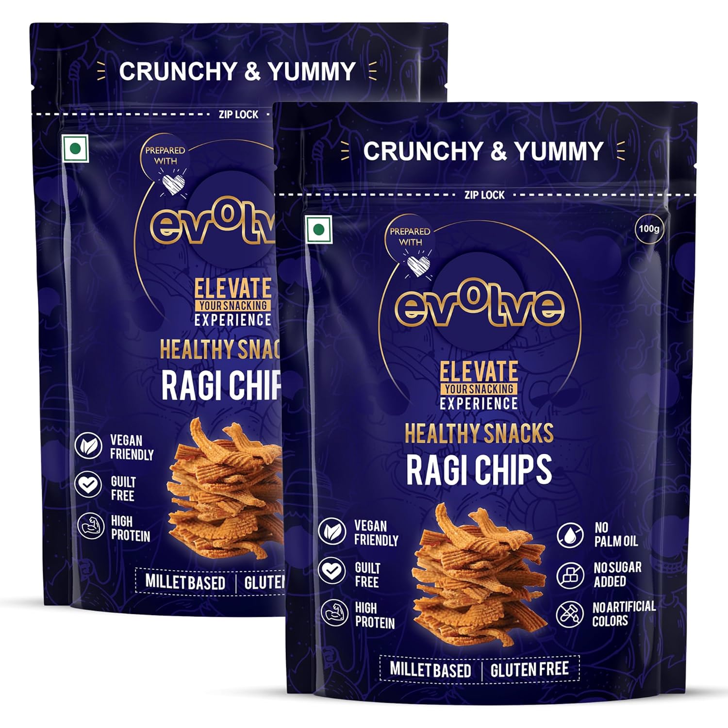 Buy Ragi Chips Online – Evolve Snacks