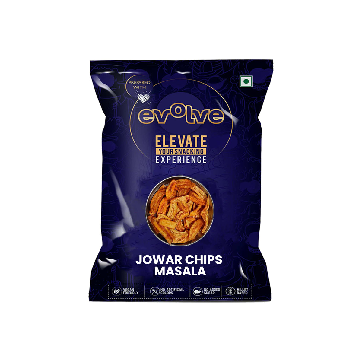 Jowar chips- Masala – Evolve Snacks