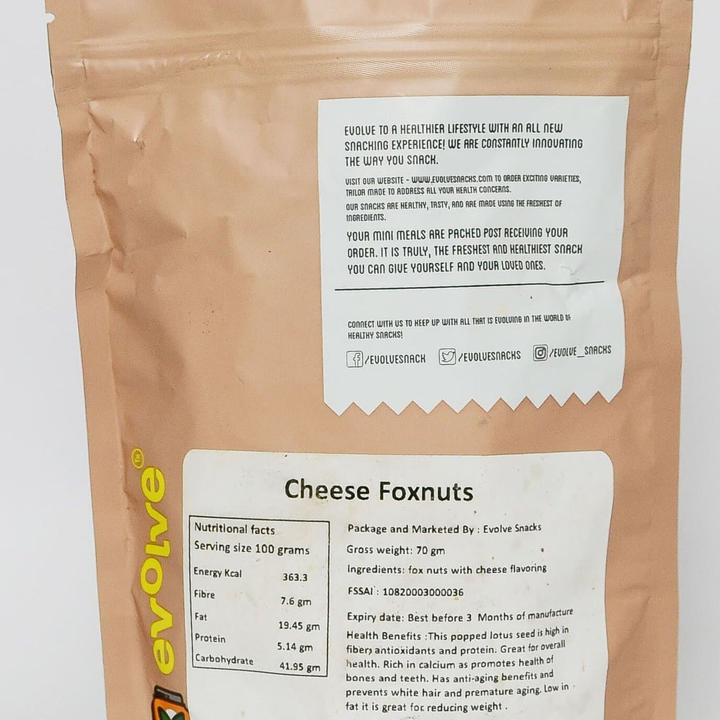 Cheese Fox Nuts – Evolve Snacks