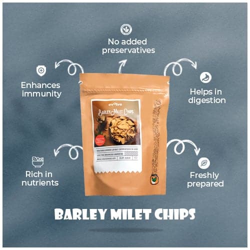 Barley Millet Chips – Evolve Snacks