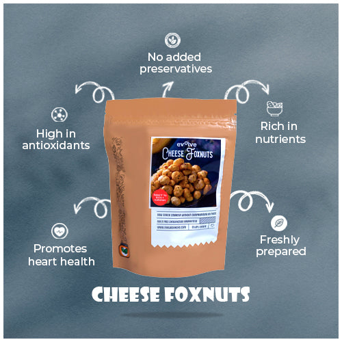 Cheese Fox Nuts – Evolve Snacks